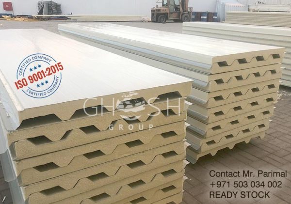 Wide range Corrugated Sandwich panel manufacturer & supplier in the UAE