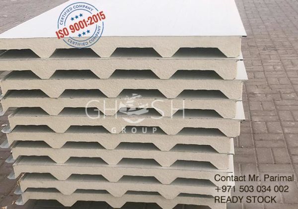 Best priced Corrugated Sandwich panel manufacturer & supplier in Dubai